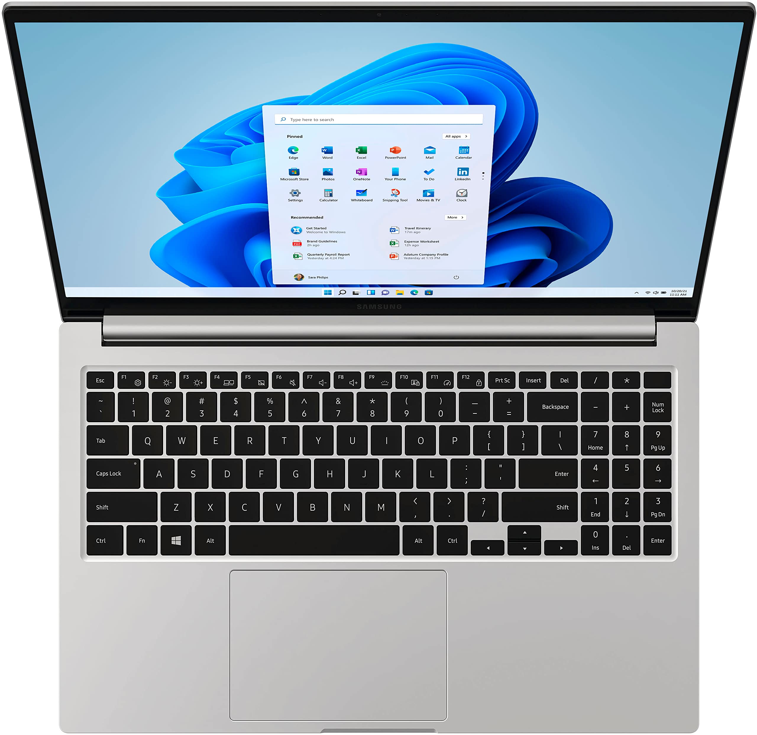 SAMSUNG - Galaxy Book 15.6" LED Touch Screen - Intel® Core™ i7-1165G7-11th Gen - 16GB Memory- 512GB SSD - NP750TDA-XD2US - Mystic Silver - (Renewed)