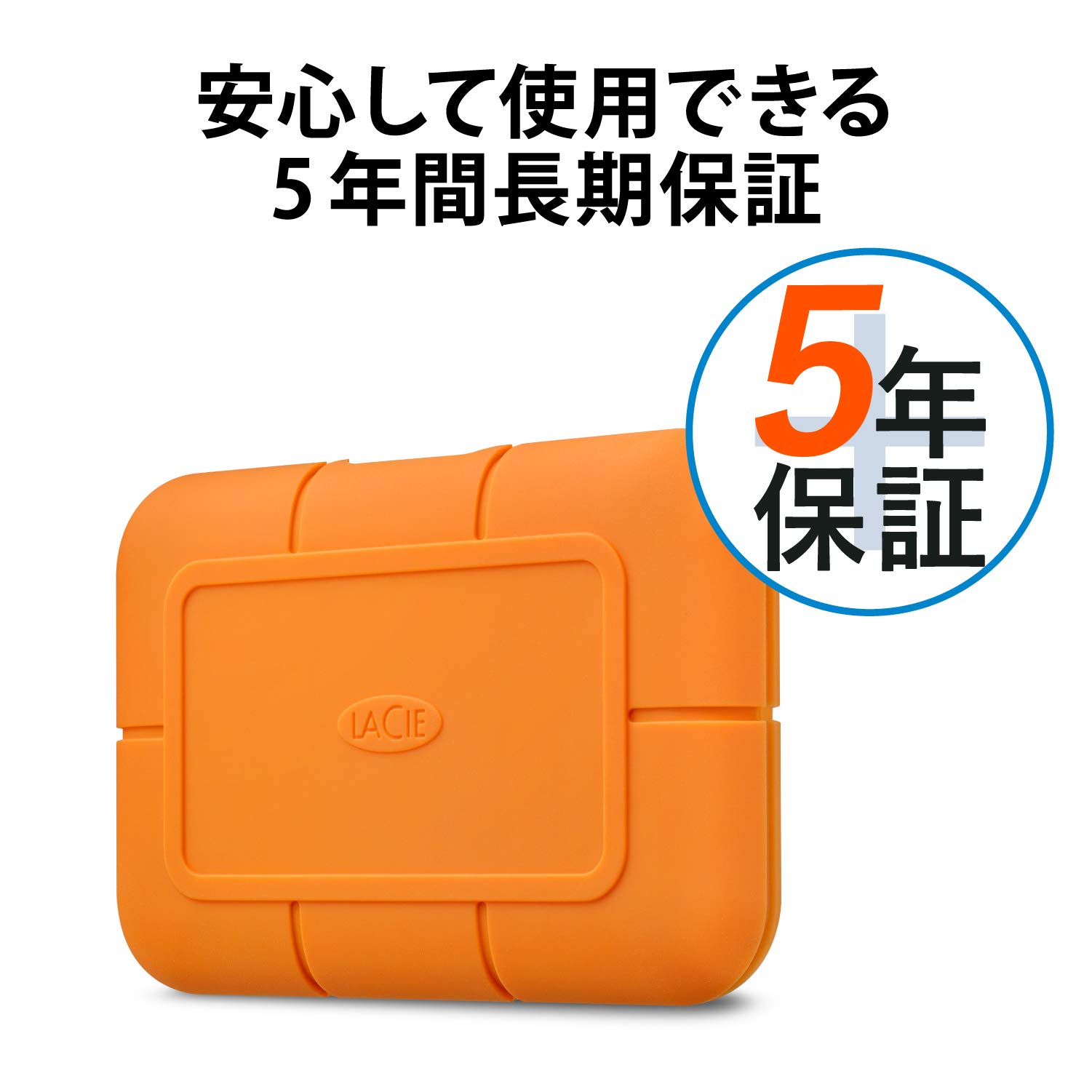 LaCie Portable SSD 1TB Rugged SSD USB3.1 (Gen2) IP67 Waterproof STHR1000800