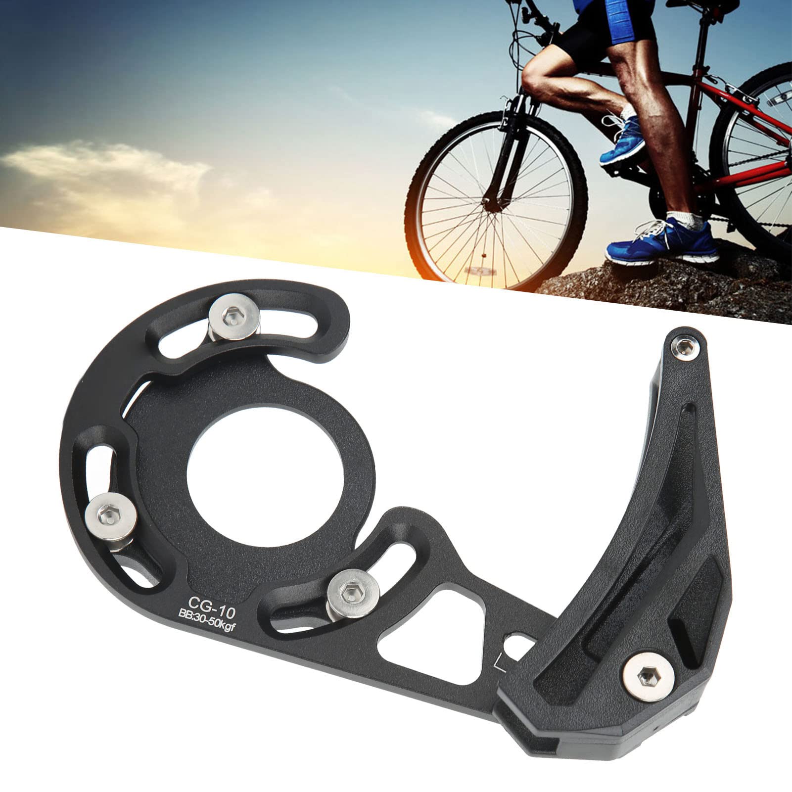 Pwshymi Direct Mount Chain Guide, Chain Guide CNC Machining for Road Bike