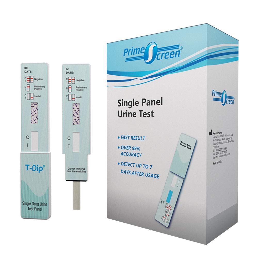 Prime Screen Fentanyl Test Dip Card - Urine Drug Testing for Fentanyl Use - [5 Count] - WFTY-114