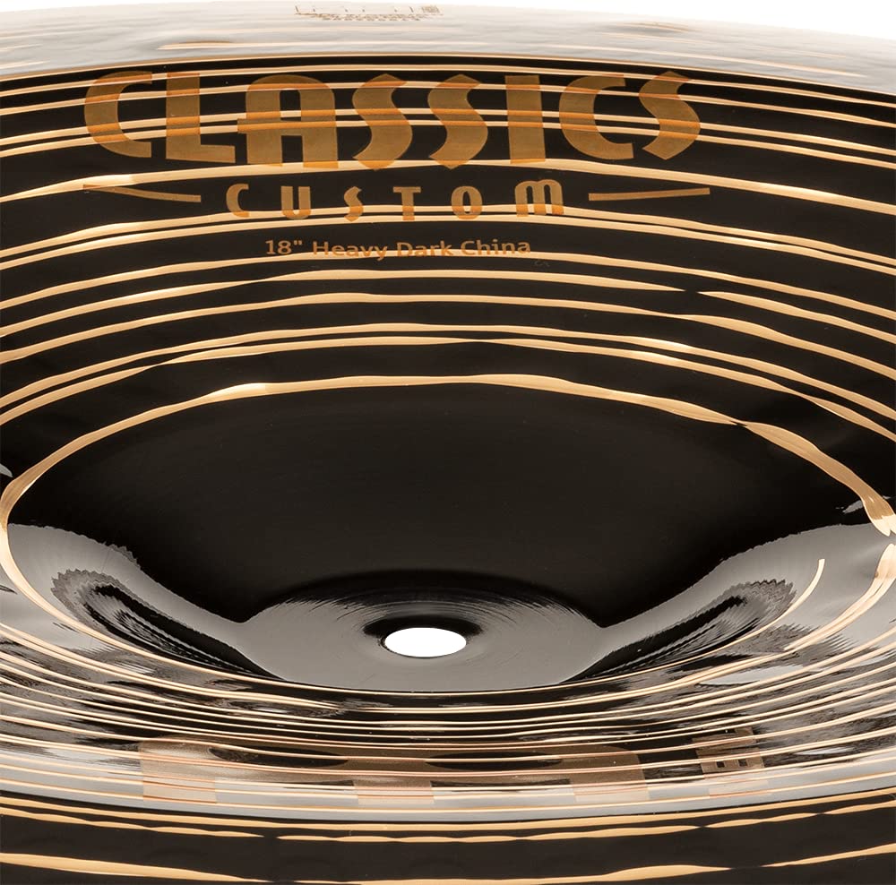 Meinl Cymbals Classics Custom Heavy Dark 18" China Cymbal for Drum Set β Made in Germany β B12 Bronze, 2-Year Warranty (CC18HDACH)