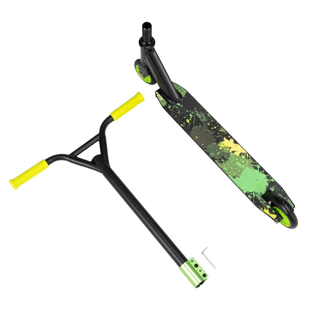 Pro Scooter for Teens and Adults, Freestyle Trick Scooter Green