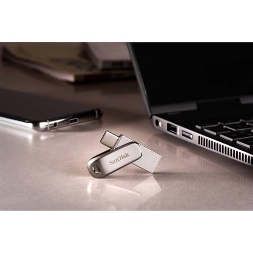 SanDisk 64GB Ultra Dual Drive Luxe USB Type-C Flash Drive