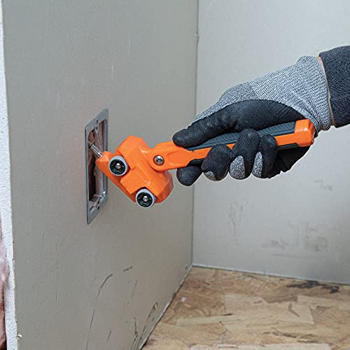 Klein Tools 50611 Magnetic Wire Puller, Pulls Electrical Wire Behind Walls/Tight Spaces, Stainless-Steel Leader, Cable Pulling, Rare Magnet