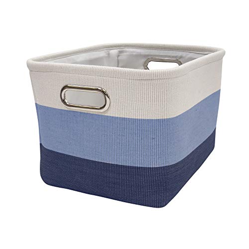 Lambs & Ivy Blue 5-Piece Baby Gift Basket for Baby Shower/Newborn Welcome Home