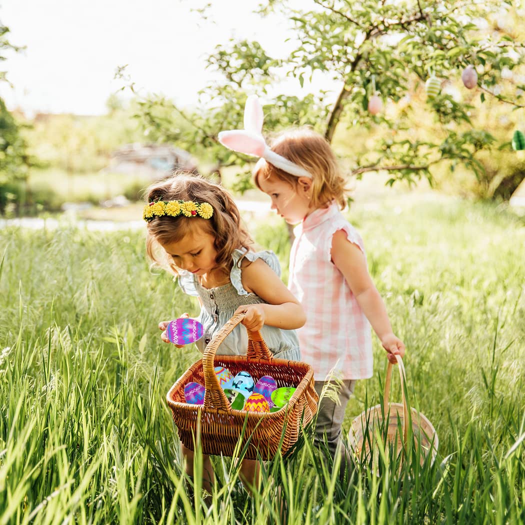 Oroalbb 27Pcs Easter Eggs with Toys Inside, Easter Eggs Filled with Pull Back Cars for Boys for Basket Stuffers/Filler, Easter Eggs with Construction Vehicles Toy
