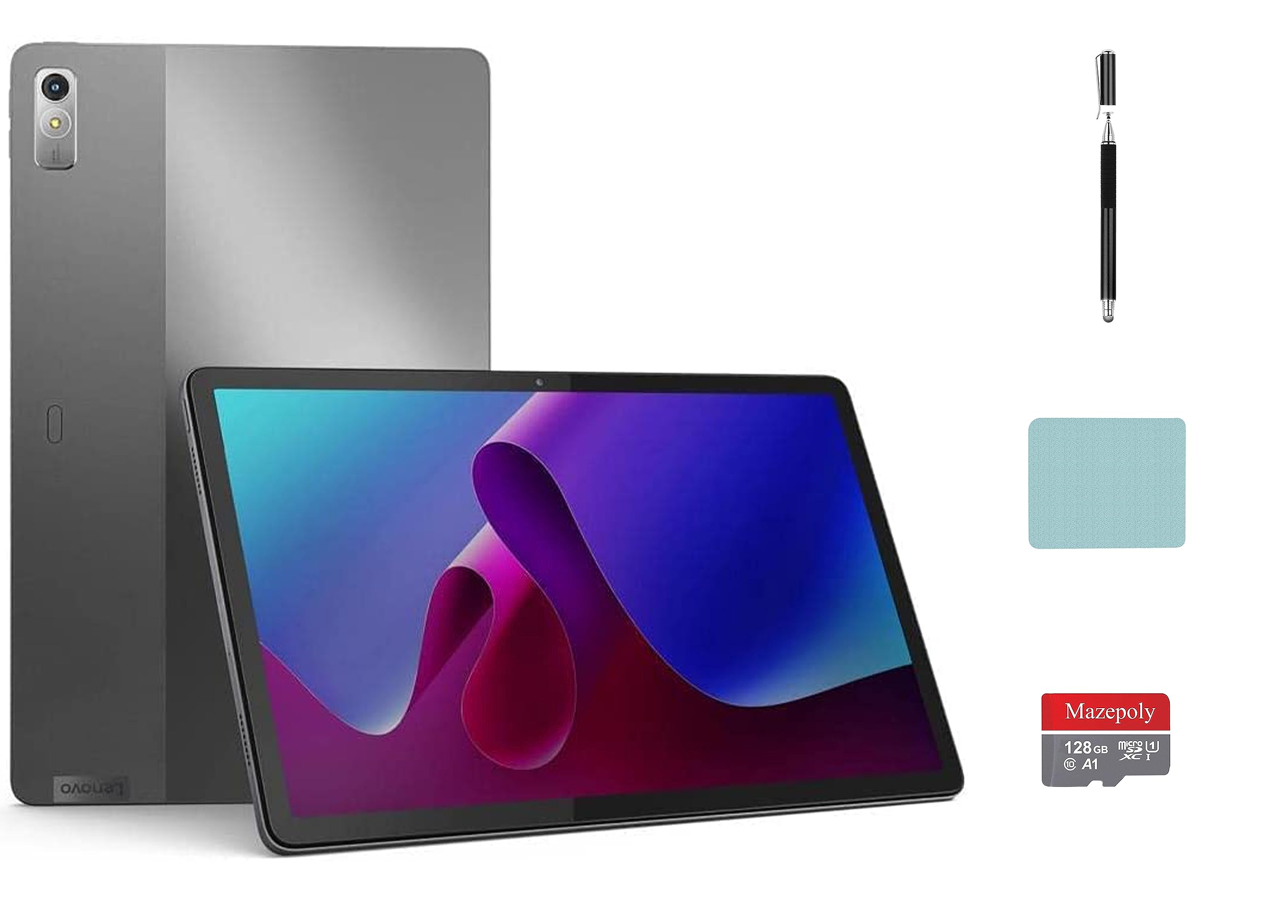Lenovo Tabet P11 Pro Gen 2, 11.2" 2.5K (2560 x 1536) OLED Touch 420 nits, MediaTek Kompanio 1300T, 4GB, 128GB, Android 12, Storm Grey + Accessories