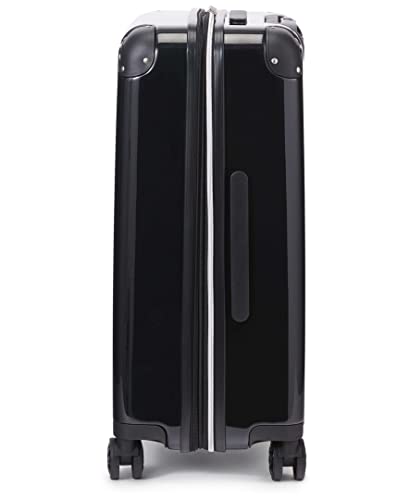 Karl Lagerfeld Paris Flowers 25" Upright Luggage, Black
