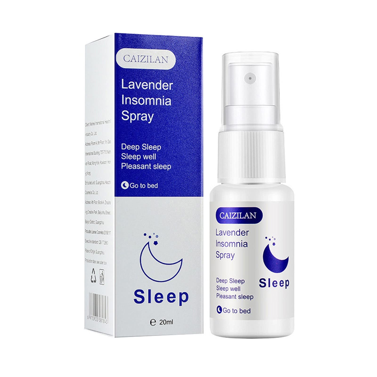 Vzdsddef Spray Sleep Moisturizing 20ml Deep Sleep Spray Personal Skin Care DQs933 (White, One Size)