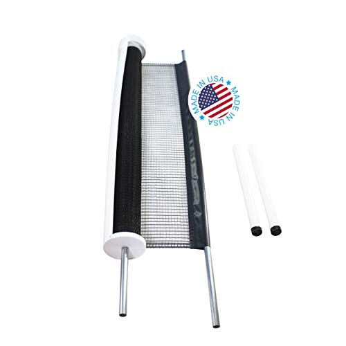 Kidkusion Inc. Retractable Driveway Guard, Adjustableup to 25', Black