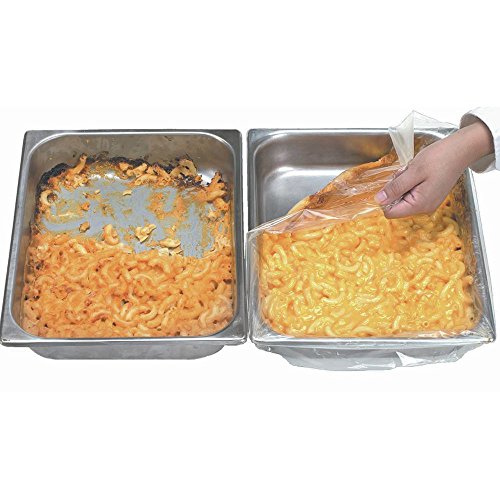 PanSaver Eco Steam Table Pan Liner Full Size Clear Plastic - 6"D 50 Per Case