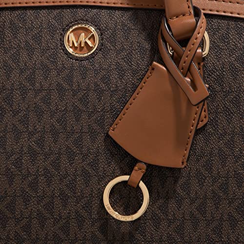 Michael Kors Chantal Medium Satchel Brown/Acorn One Size