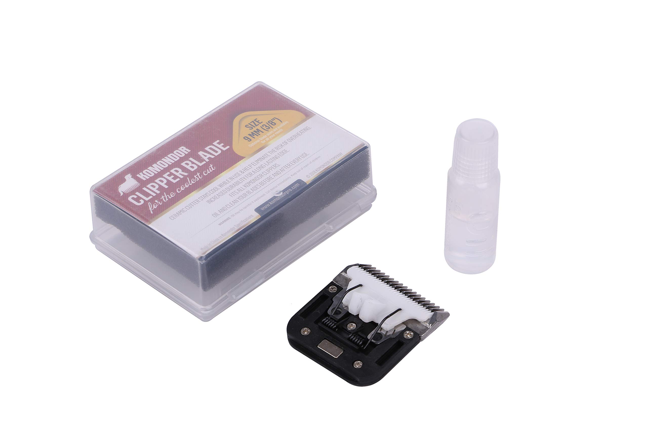 Komondor Detachable Clipper Replacement Blade, Size 9mm