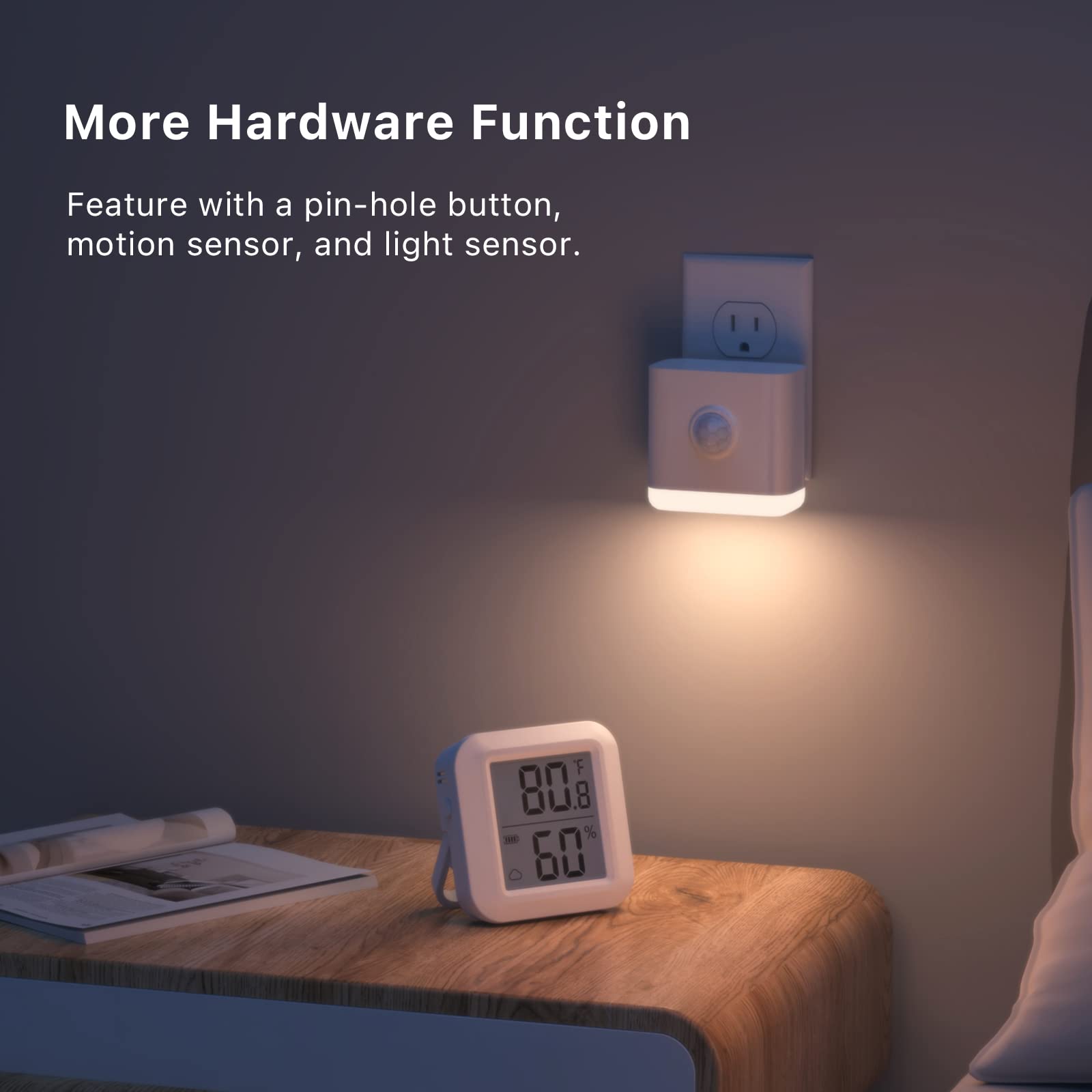 THIRDREALITY Dev Edition for Matter, Night Light Dev Kit with Thread Support. Build in Motion and Light Sensor, Color LED, Compatible with Apple Homepod Mini and Google Nest Hub Gen2.