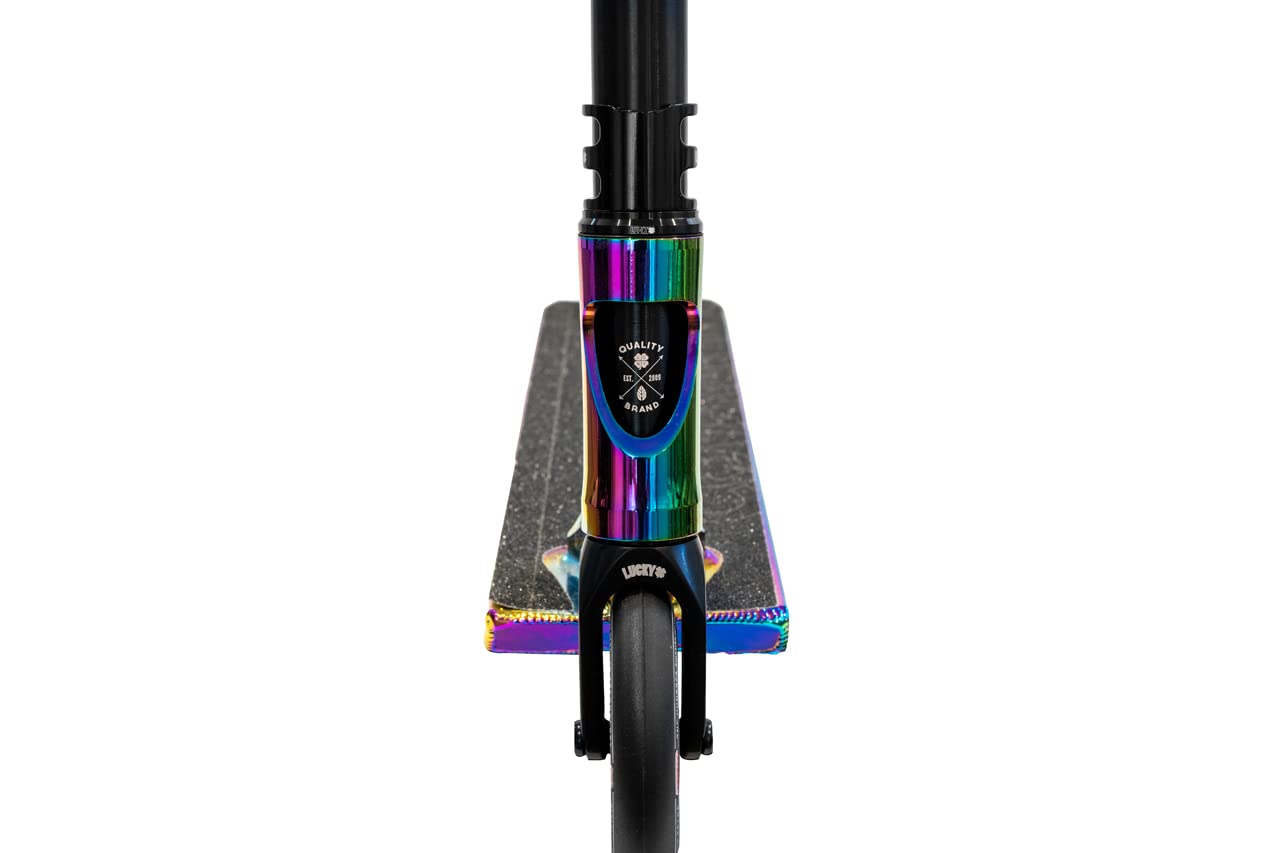 Lucky Covenant Complete Pro Scooter - Trick Scooter for Intermediate to Advanced Riders, Emerald