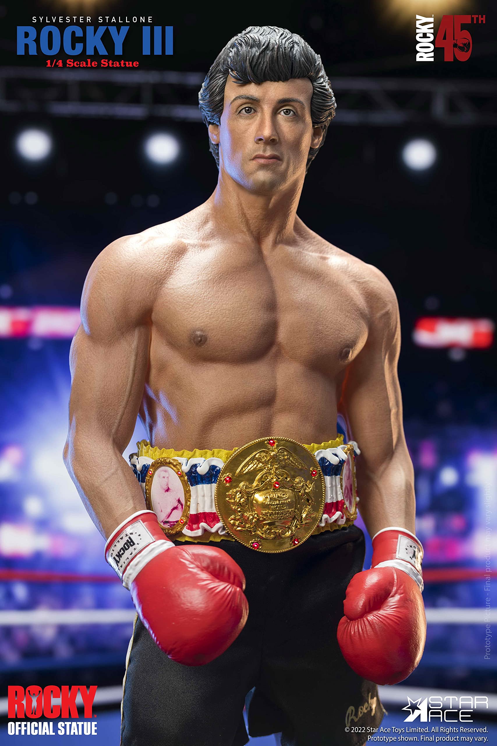 Rocky II 1979 Rocky Balboa 1/4 POLYRESIN Statue DLX VER