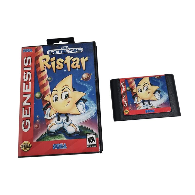 Ristar-Games 16 Bit MD Game Card For PAL And NTSC Version