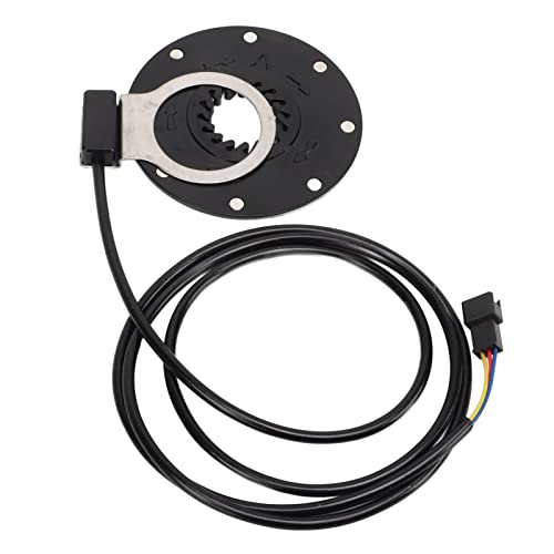 RiToEasysports Electric Bike Pedal Assist Sensor, 8 Magnets ABS Cycling Assist Sensor for Mountain Bike Replacement Accessory Part