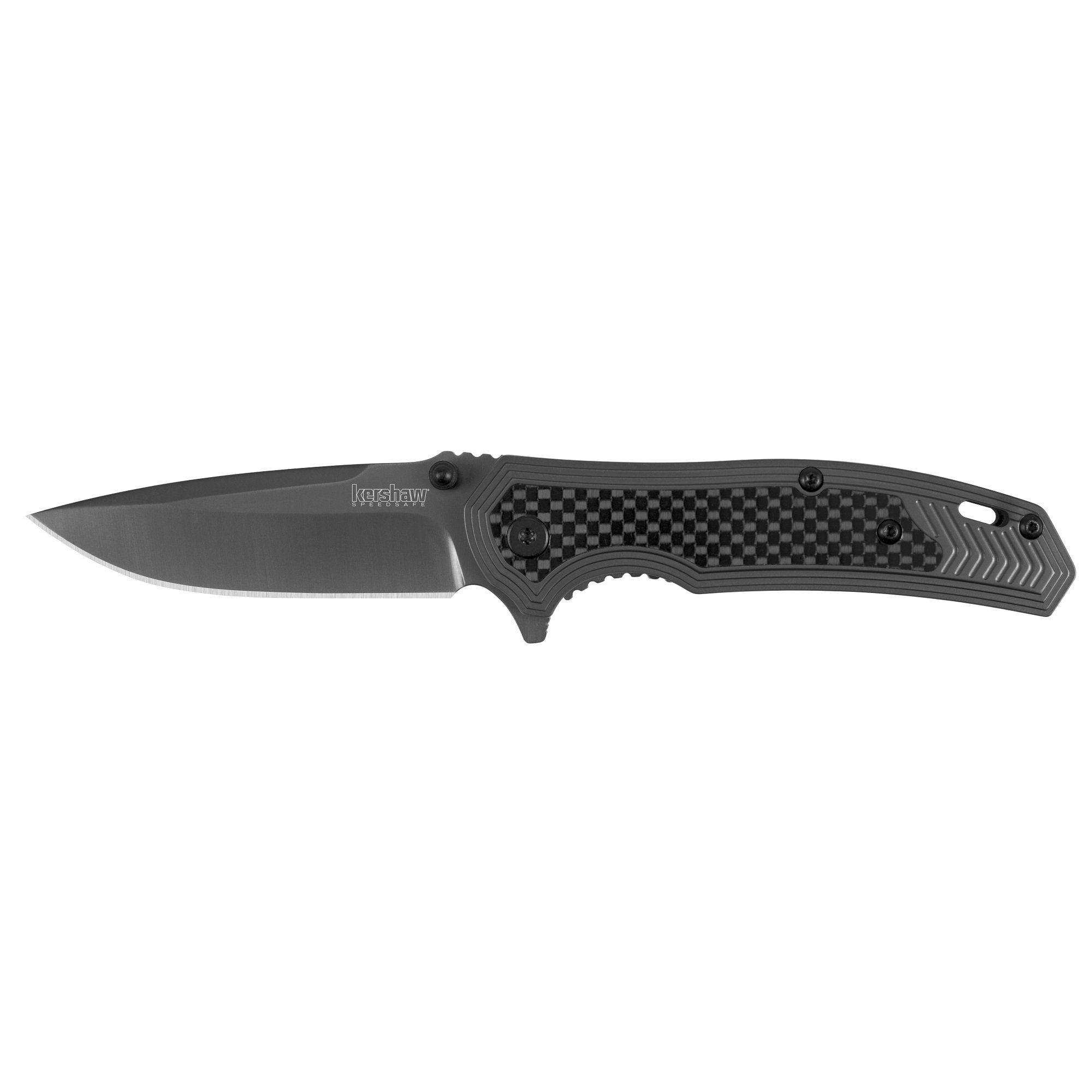 Kershaw Fringe Pocket Knife + Smith's PP1 Pocket Pal Knife Sharpener