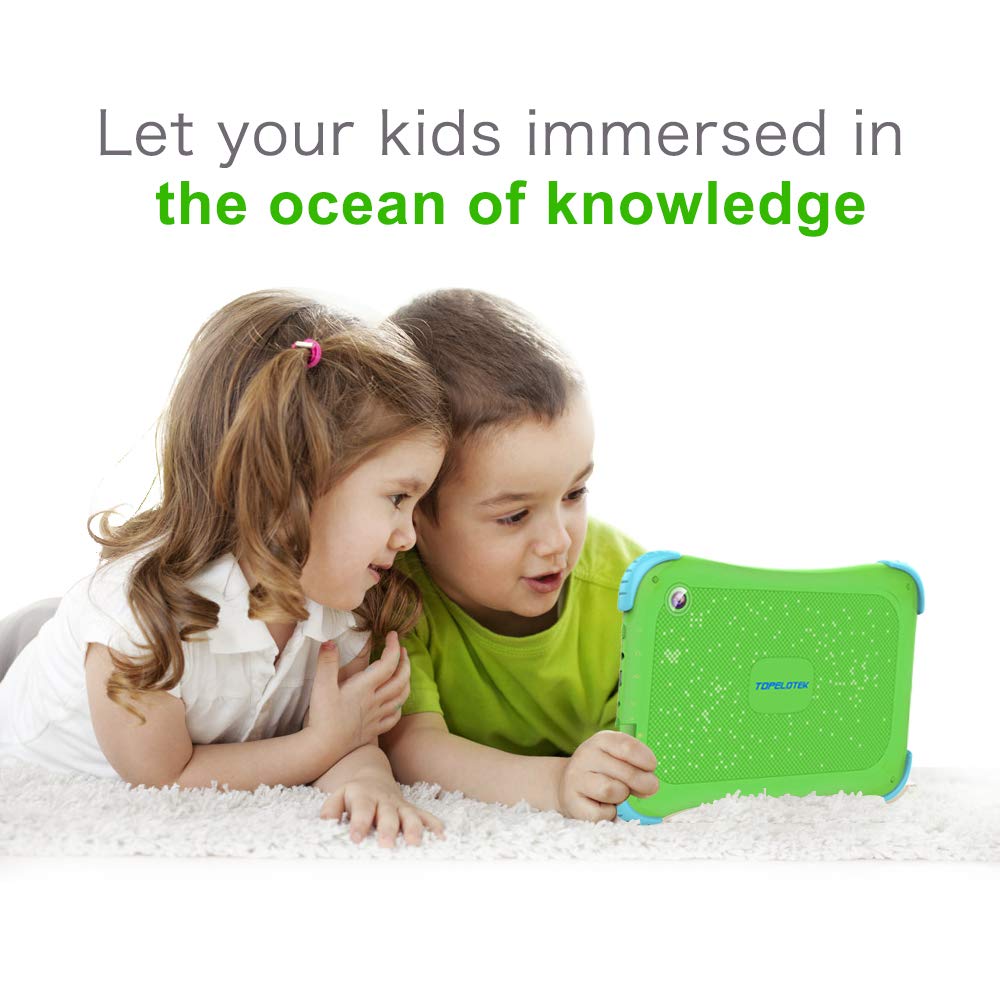 Kids Tablet 7 Android Kids Tablet Toddler Tablet Kids Edition Tablet with WiFi Dual Camera Childrens Tablet 1GB + 32GB Parental Control, Google Play Store