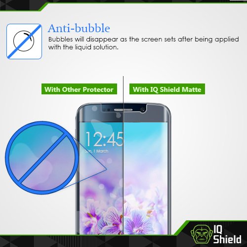 IQShield Matte Screen Protector Compatible with Nintendo Switch (Console)(Updated Design) Anti-Glare Anti-Bubble TPU Film [video game]