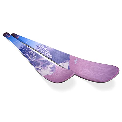 Nordica Women Santa Ana 88 Skis, Color: Violet/White (0A232000001)