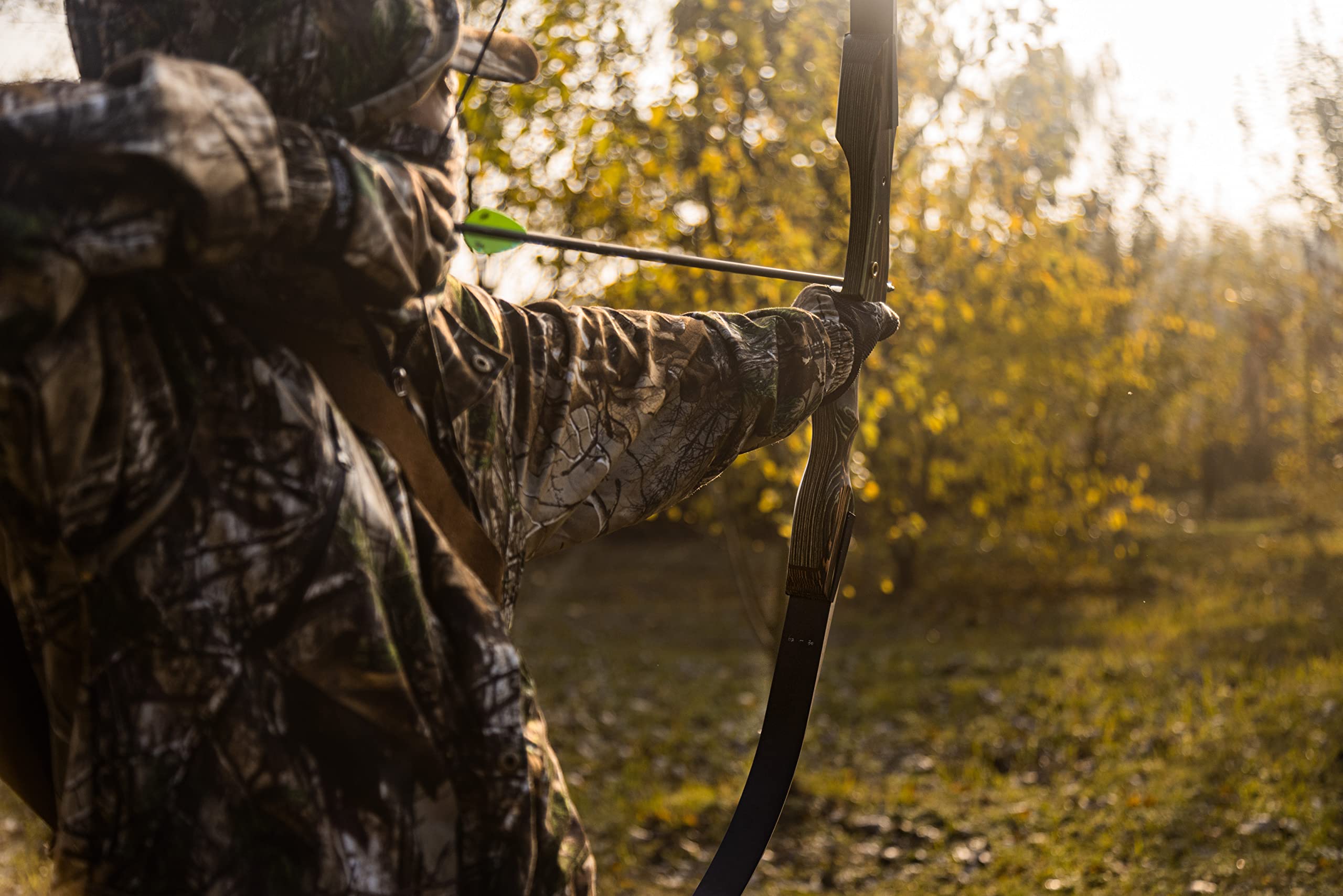 PG1ARCHERY Takedown Recurve Bow for Adults Traditional Hunting and Target 62 inch- Right & Left Handed - 30-60lbs (35lbs, Right Hand)