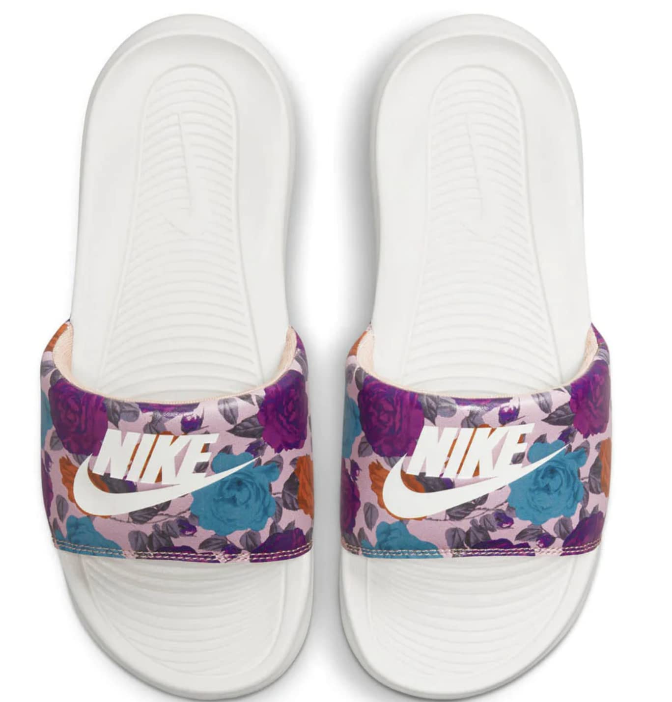 Nike Womens Victori One Slide Sandals Floral Print (us_footwear_size_system, adult, women, numeric, medium, numeric_10)