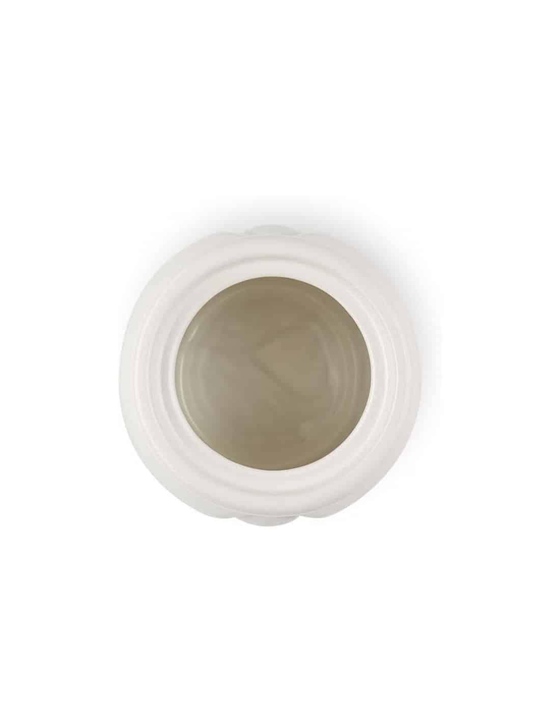 Le Creuset Stoneware Garlic Keeper, 14 oz.,Off-white & Crea,