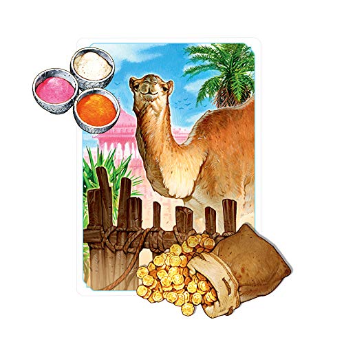 Jaipur Board Game - Strategy Trading Game for Ages 10+, 2 Players, 30 Min Playtime, New Edition by Space Cowboys