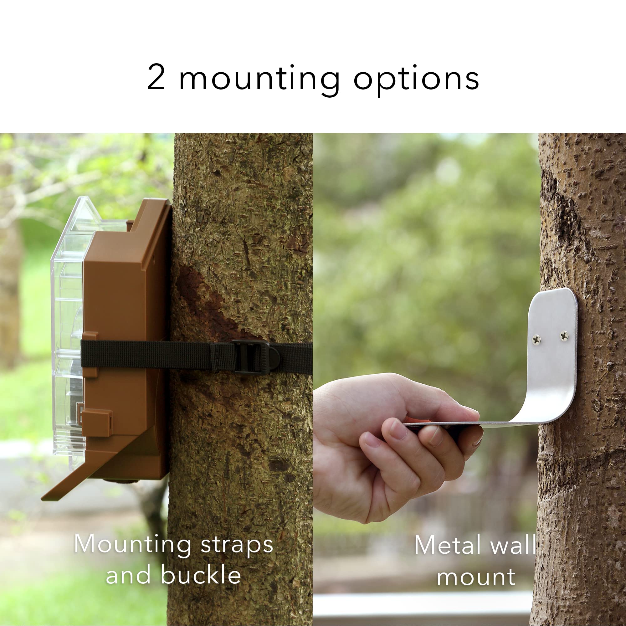 Wasserstein Ring Stick Up Camera Battery Bird Feeder Camera Case + Solar Panel Bundle