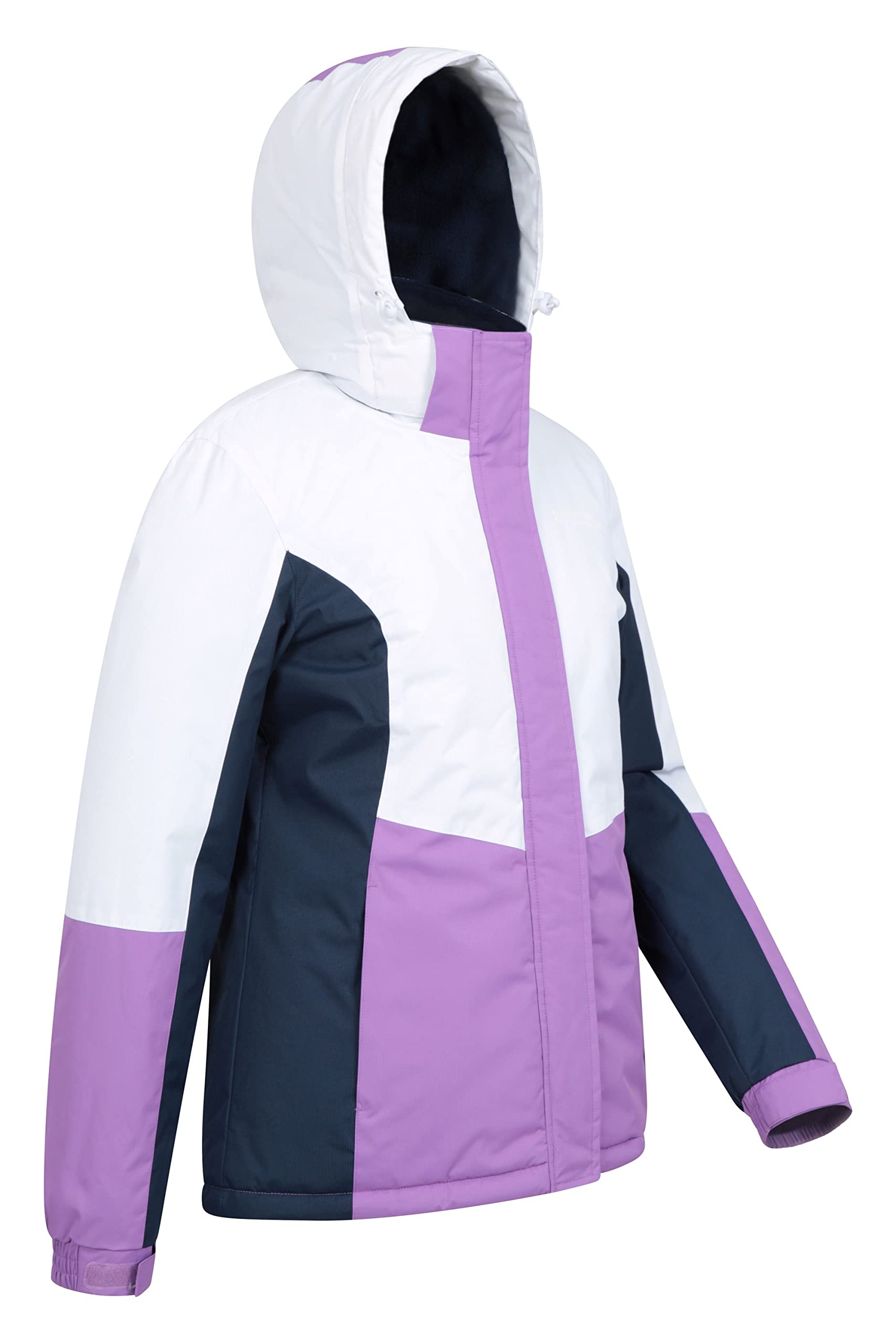 Mountain Warehouse Moon Womens Winter Ski Jacket - Warm Snow Jacket Light Purple 6