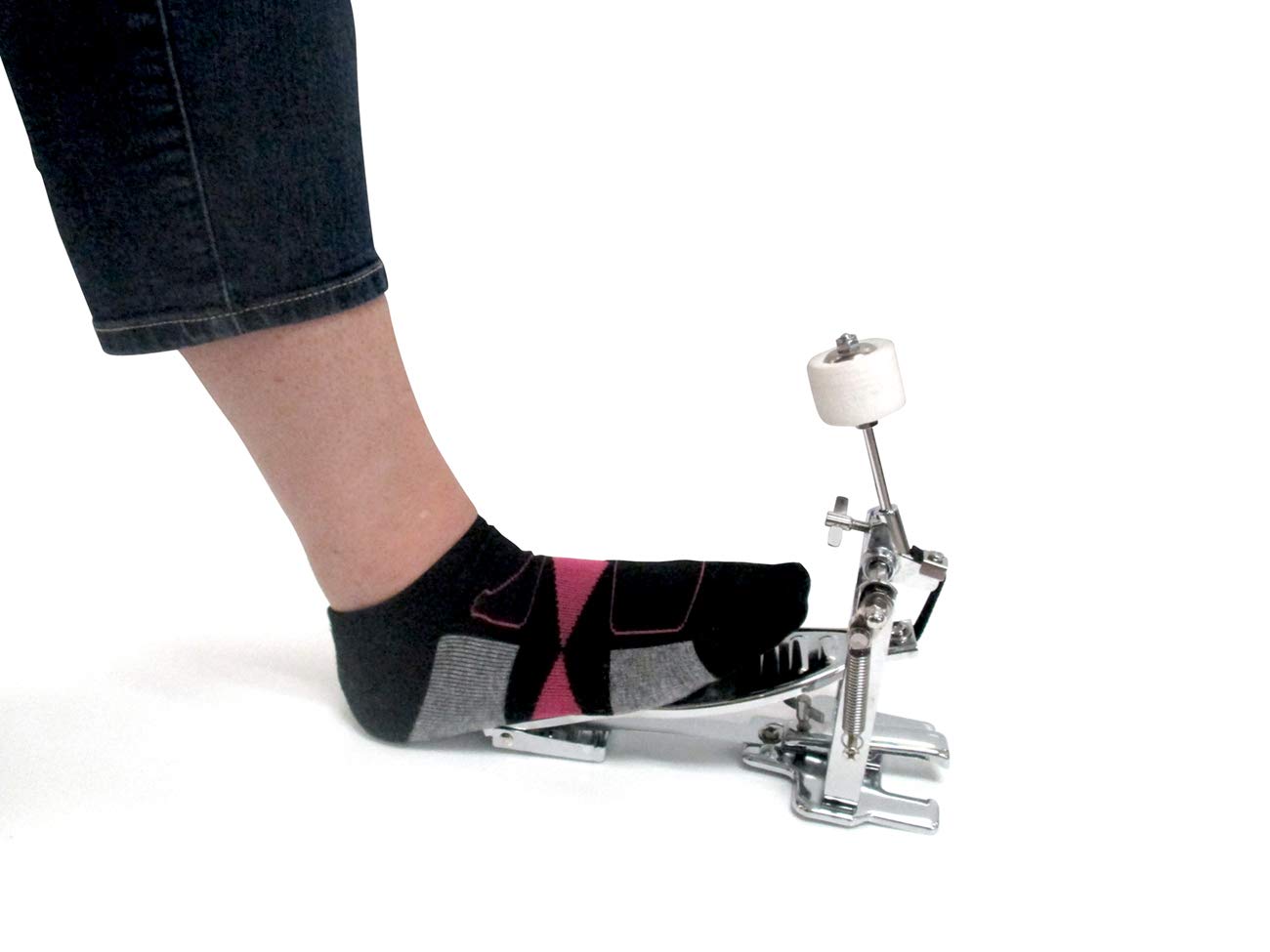 Kick Bass Drum Pedal For Drum Set by Trademark Innovations