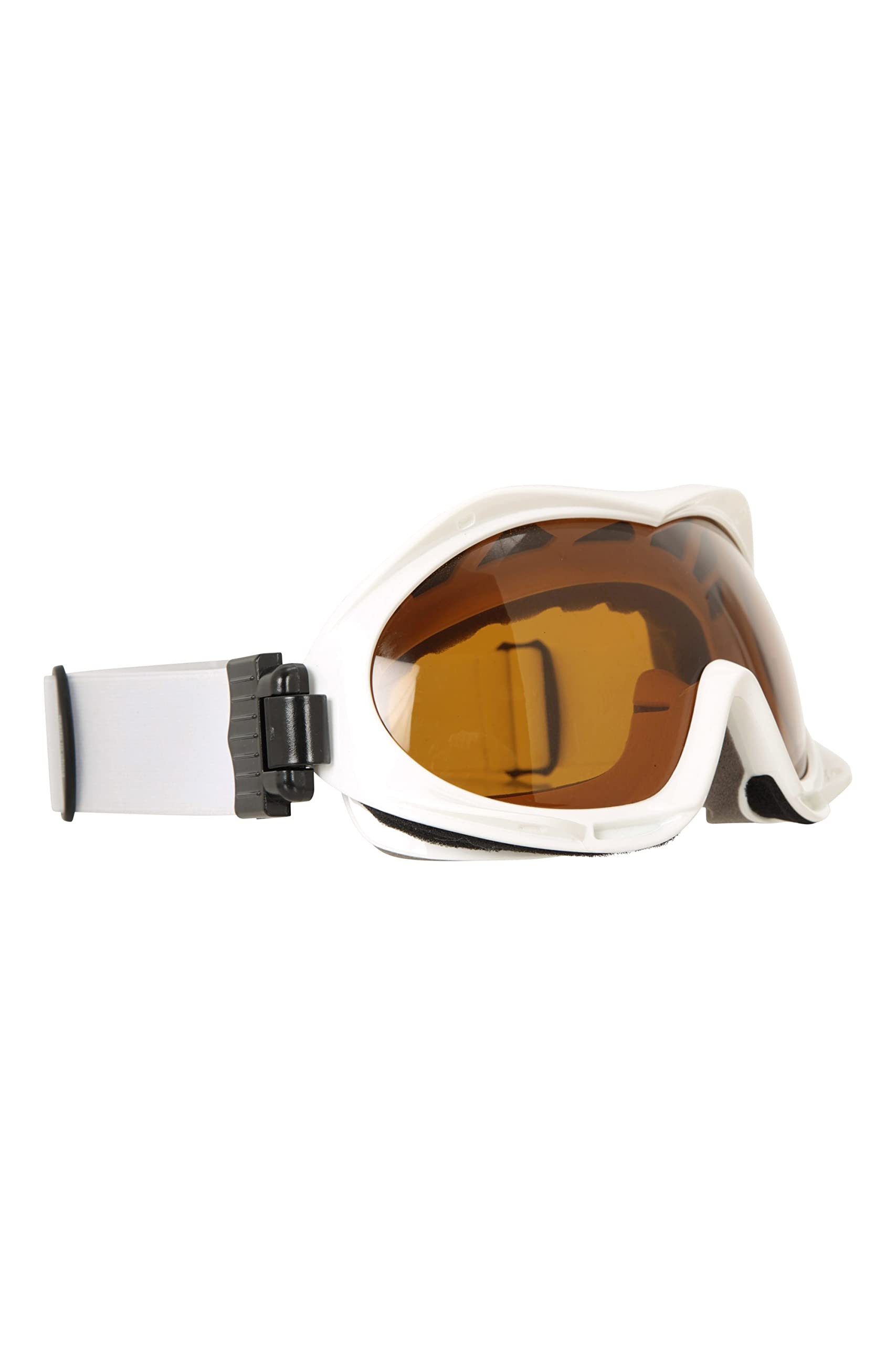 Mountain Warehouse Womens Ski Goggles - UV400 Antifog Lens Glasses White