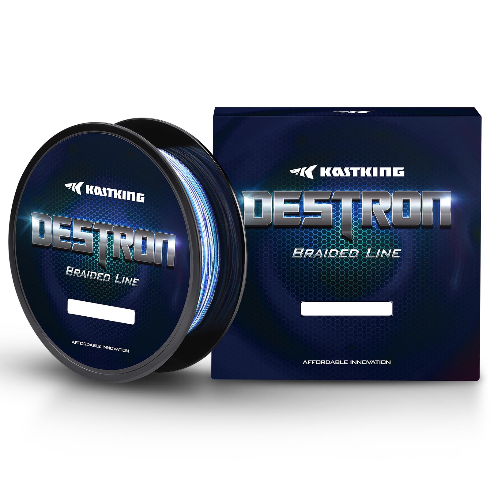 KastKing Extremus Braided Fishing Line,Blue,300Yds,10LB