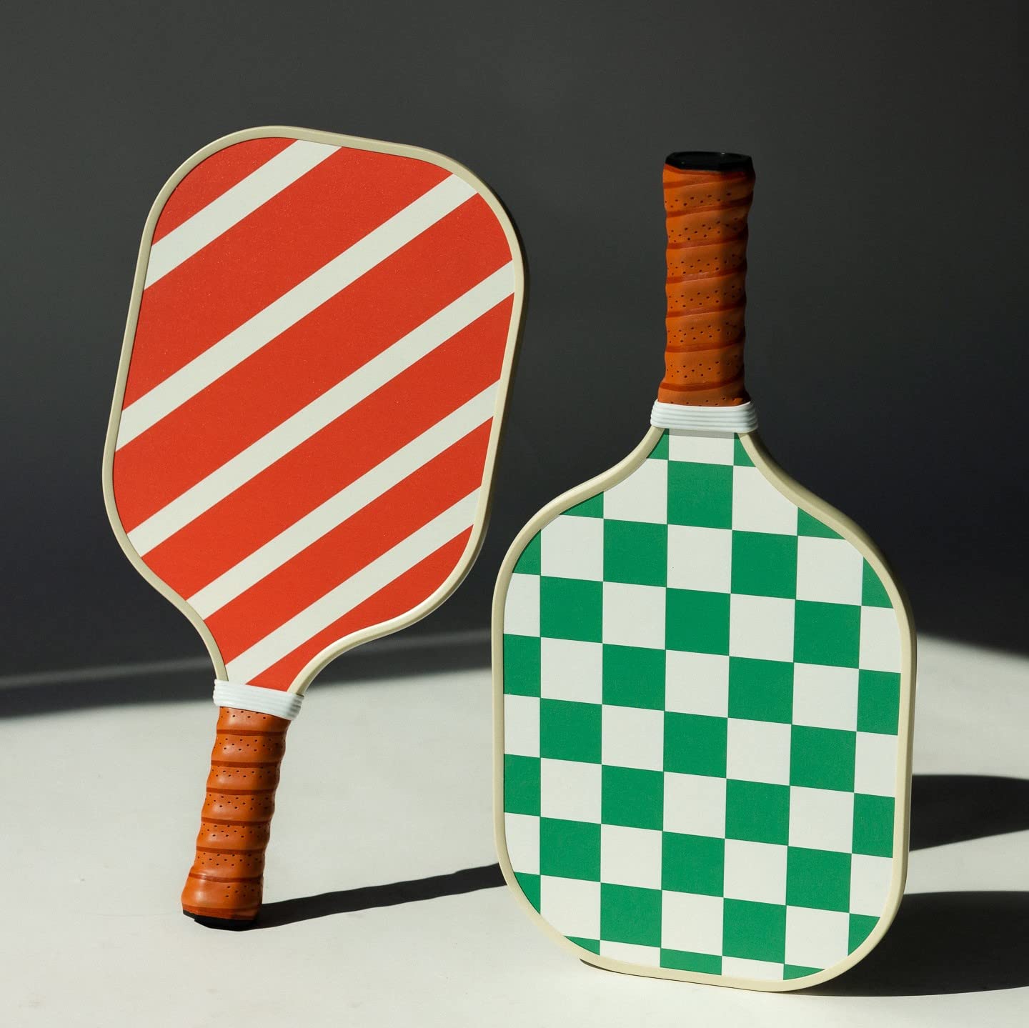 PICKLD Stylish Premium Pickleball Paddle Racket | Durable Fiberglass Surface | Honeycomb Core | Perfect Addition to a Pickleball Set | Indoor Outdoor Pickle Ball Paddle