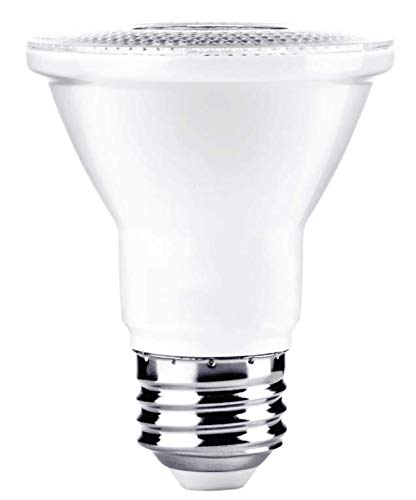 KOR (Pack of 6) LED PAR20 Light Bulbs, 8W (Replaces 50W 50PAR20), 3000K Soft White, E26 Base, Dimmable, Waterproof Indoor/Outdoor Use, UL & Energy Star