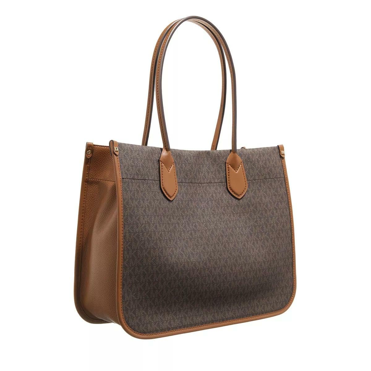 Michael Kors Heidi Large Tote Brown/Luggage One Size