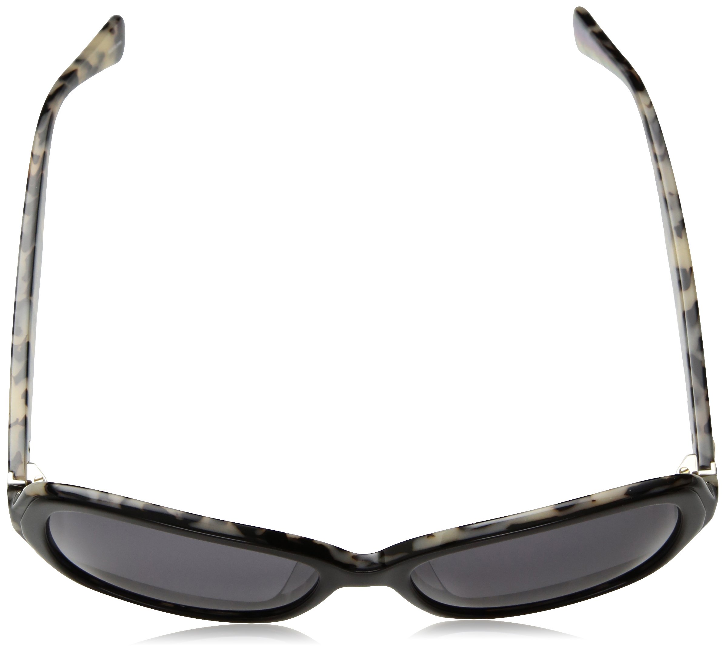Kate Spade Sunglasses (Safilo Group) Women's Karalyn Polarized Square Sunglasses, Black Havana, 56 mm