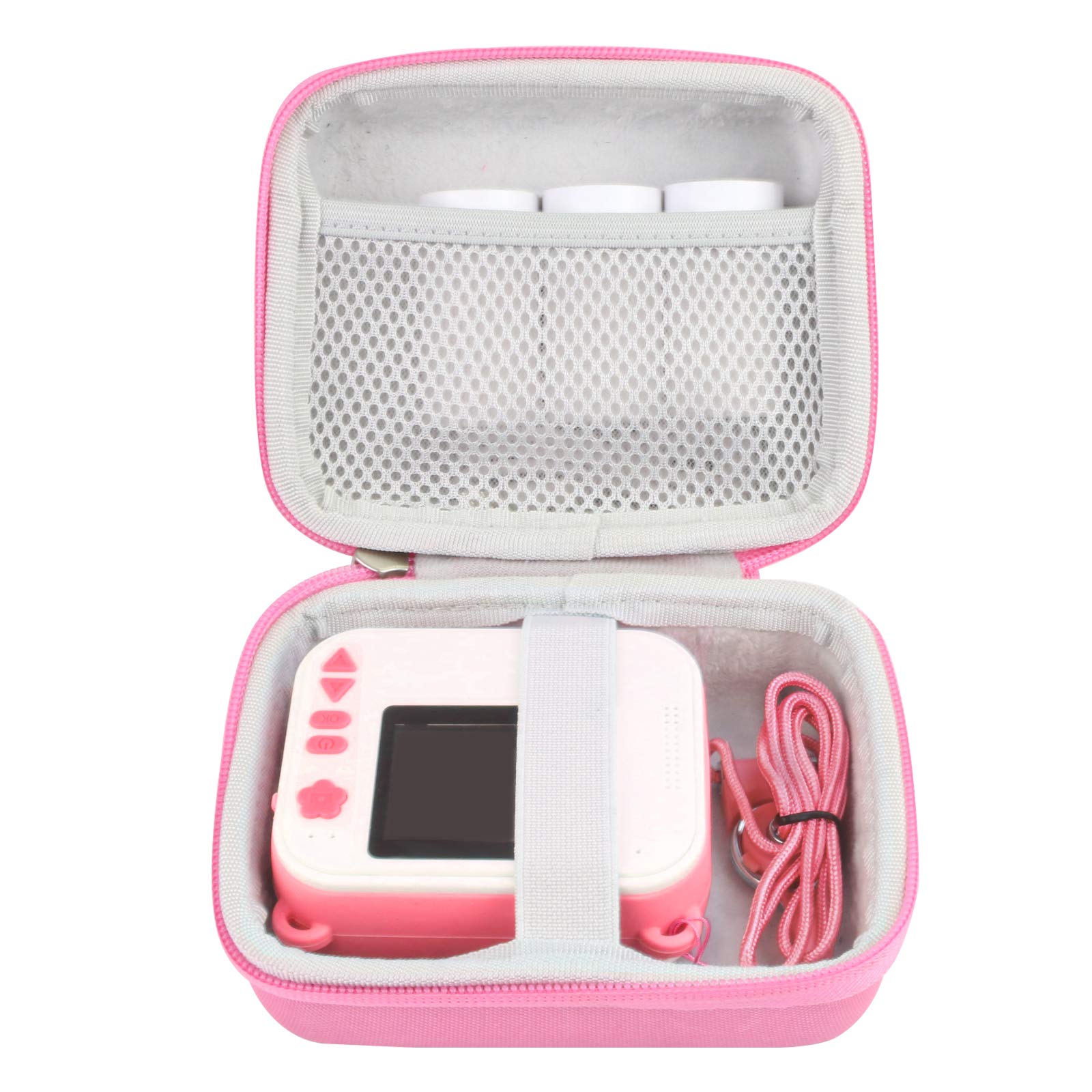khanka Hard Travel Case Replacement for PROGRACE Kids Instant Print Camera (pink)