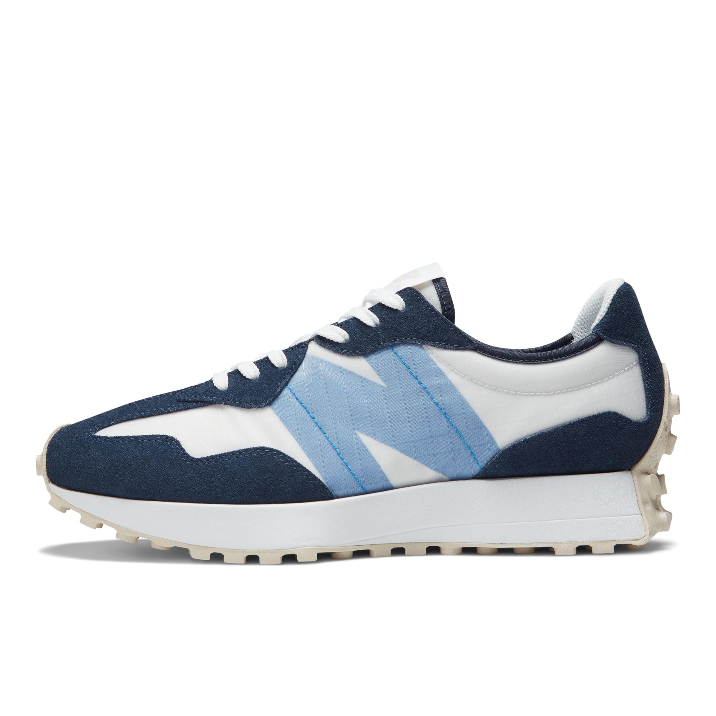 New Balance Men's 327 Sneakers, Natural Indigo/Serene Blue, 10 Medium US