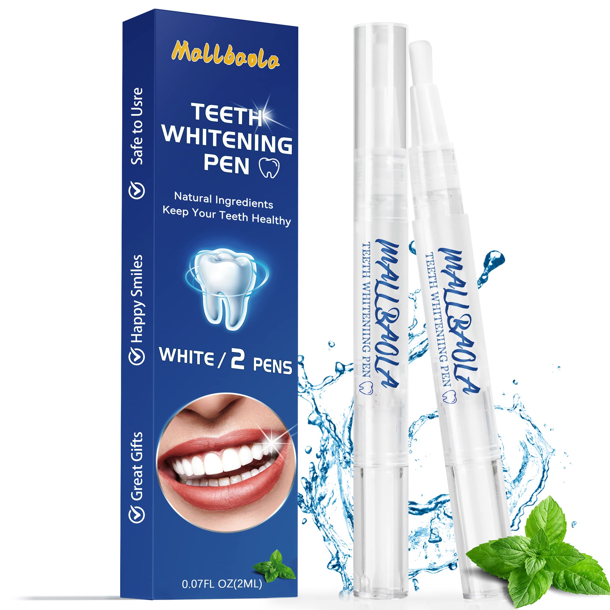 Teeth Whitening Pen(3 Pens), Teeth Whitengin Kit Pen (Coconut)