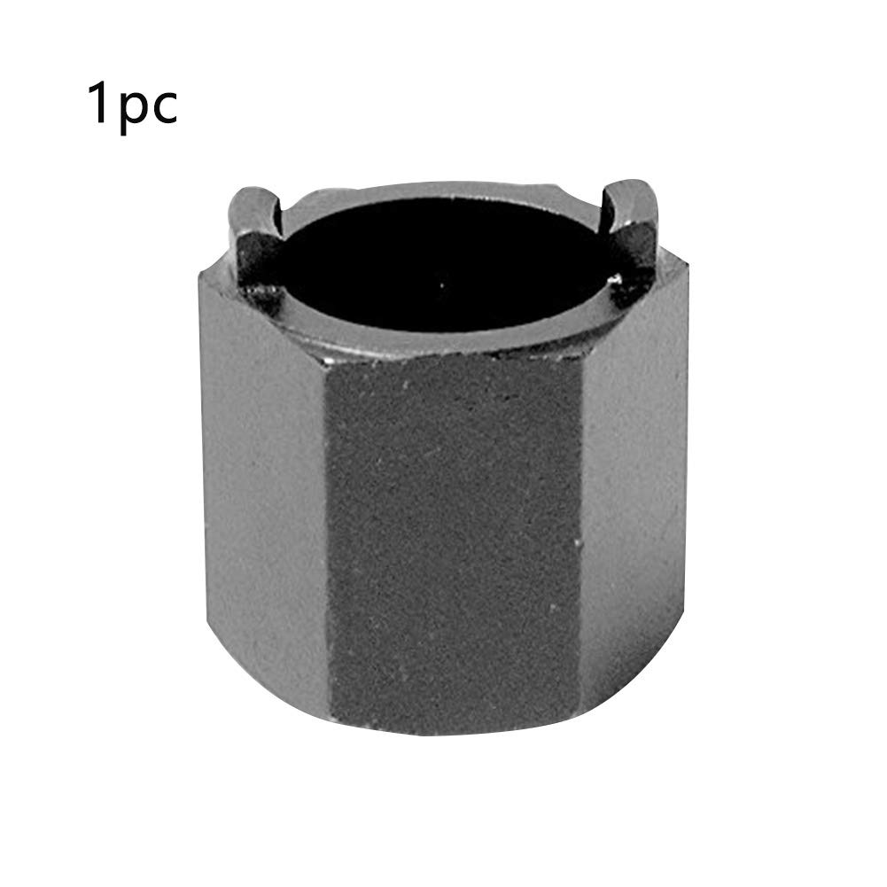 Kathleen0 Wheel Remover ycling Wrench Disassembly Metal Accessories Tool Bike Durable 2 Notch Lockring Screw Repair Home
