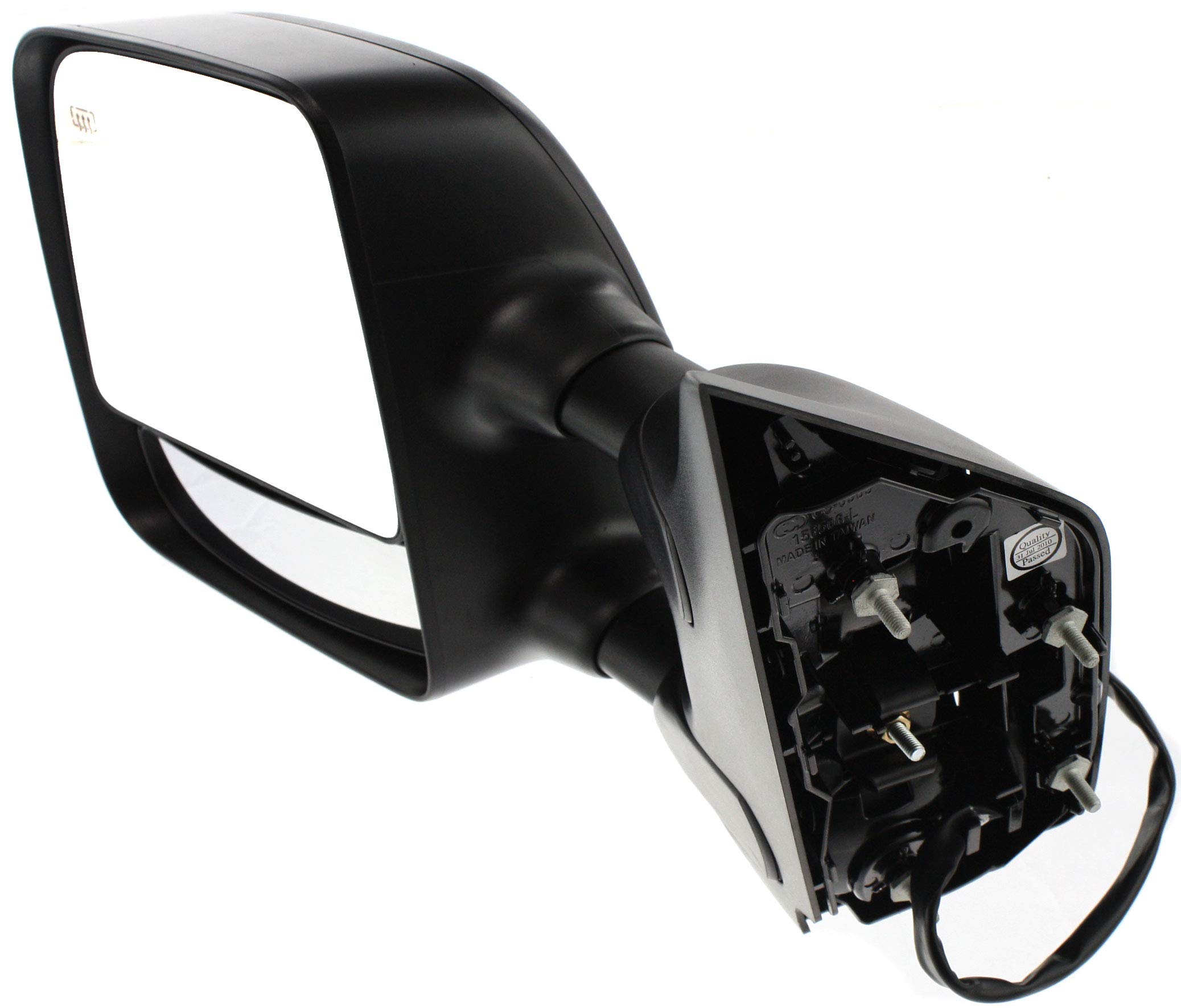 Kool Vue Mirror Passenger Side Compatible with 2008-2015 Nissan Titan Power Glass, Heated - NI1321203