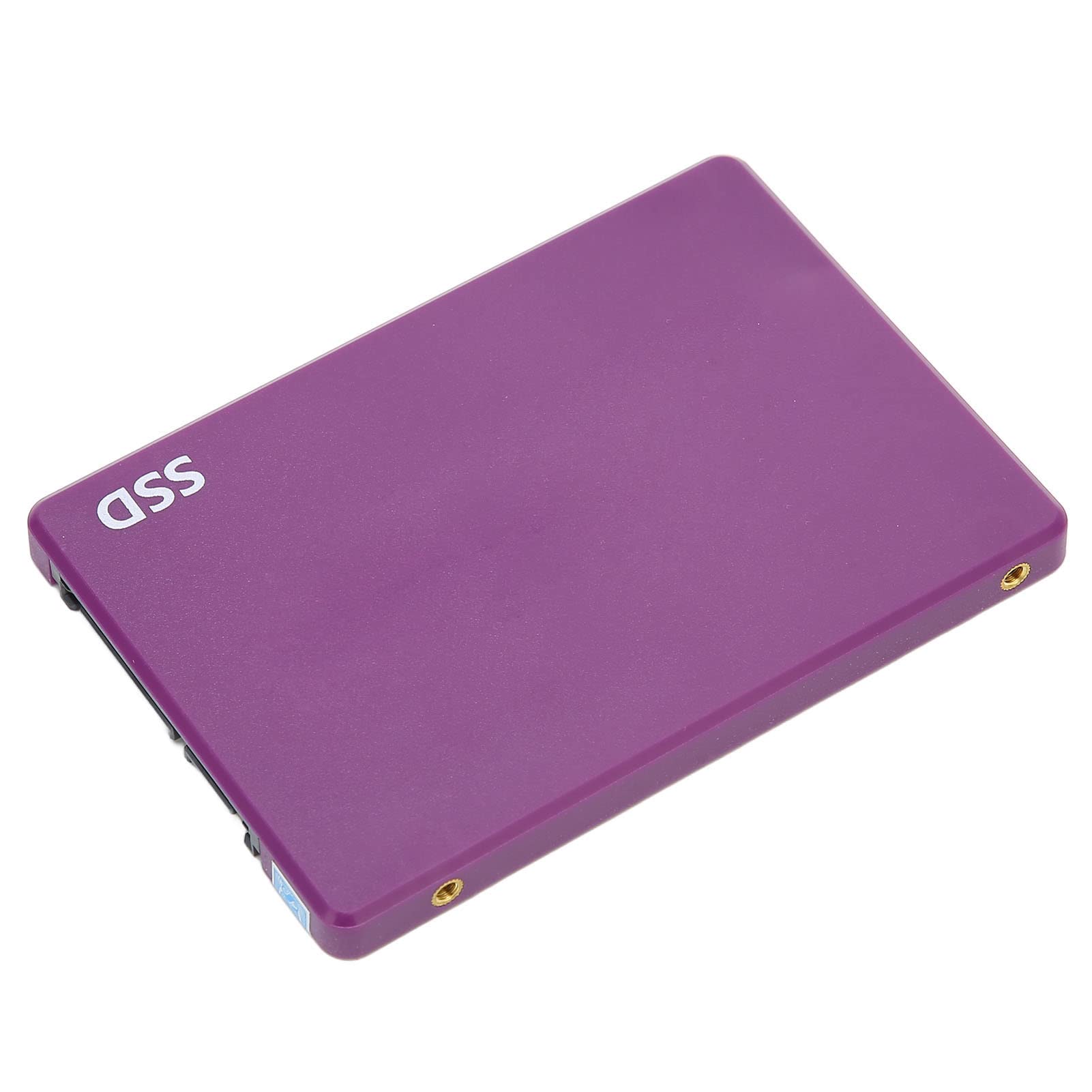Shanrya SSD, 2.5in SSD Ultra Low Power Consumer 300TB 500MS Shock Resistant Single Level Cell Caching Technology for Desktop for Laptop for PC