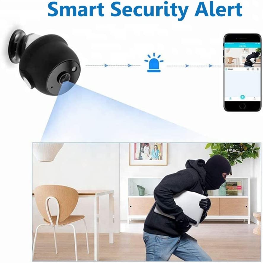 Shaopao Indoor Camera Security Wireless WiFi Cmaera HD1080P Portable Surveillance Outdoor Camera Security Application Remote View, Motion Detection