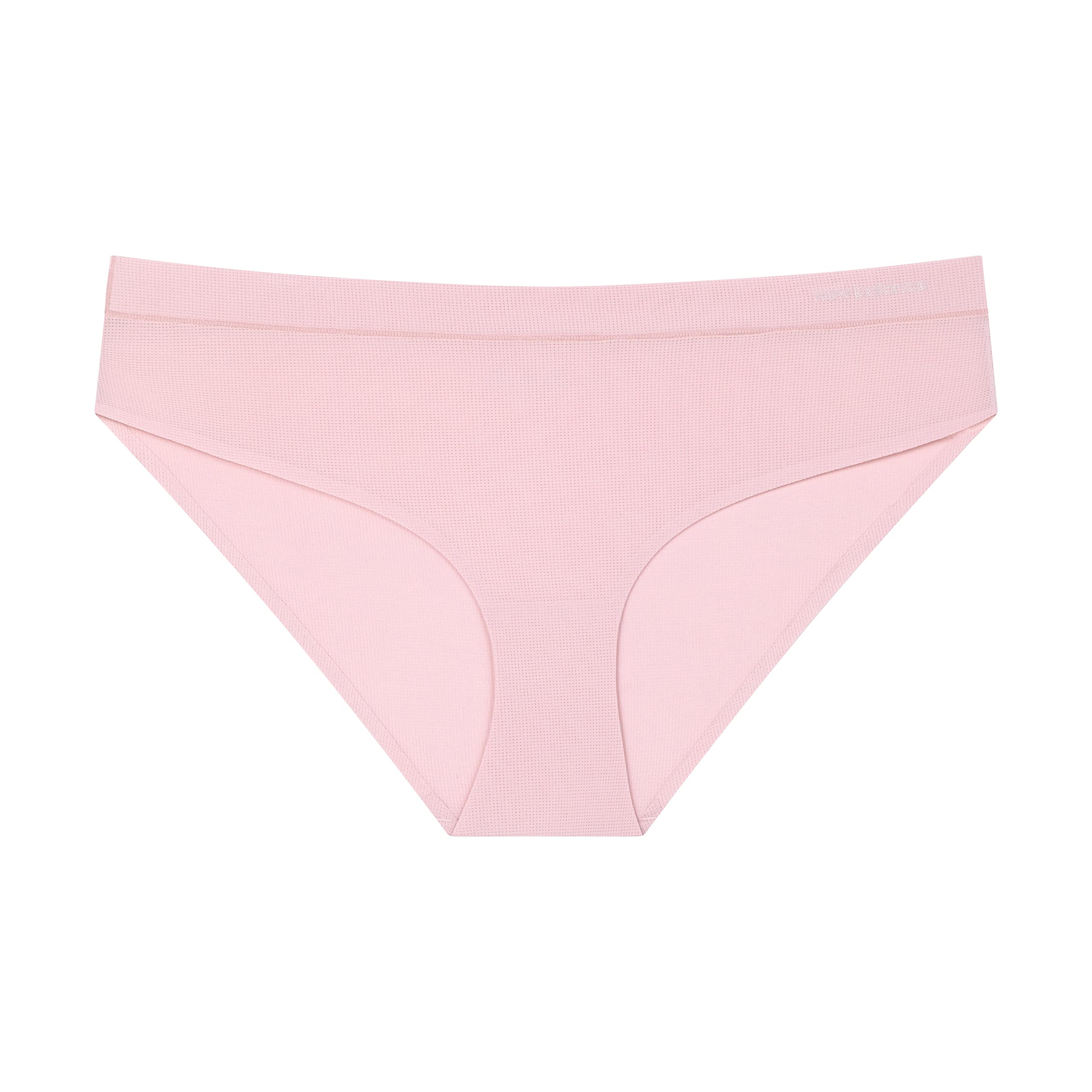 New Balance Women's Breathable Hipster Panty 3-Pack, Stretchable Durable Underwear, Black/Pigment/Desert Rose, Medium