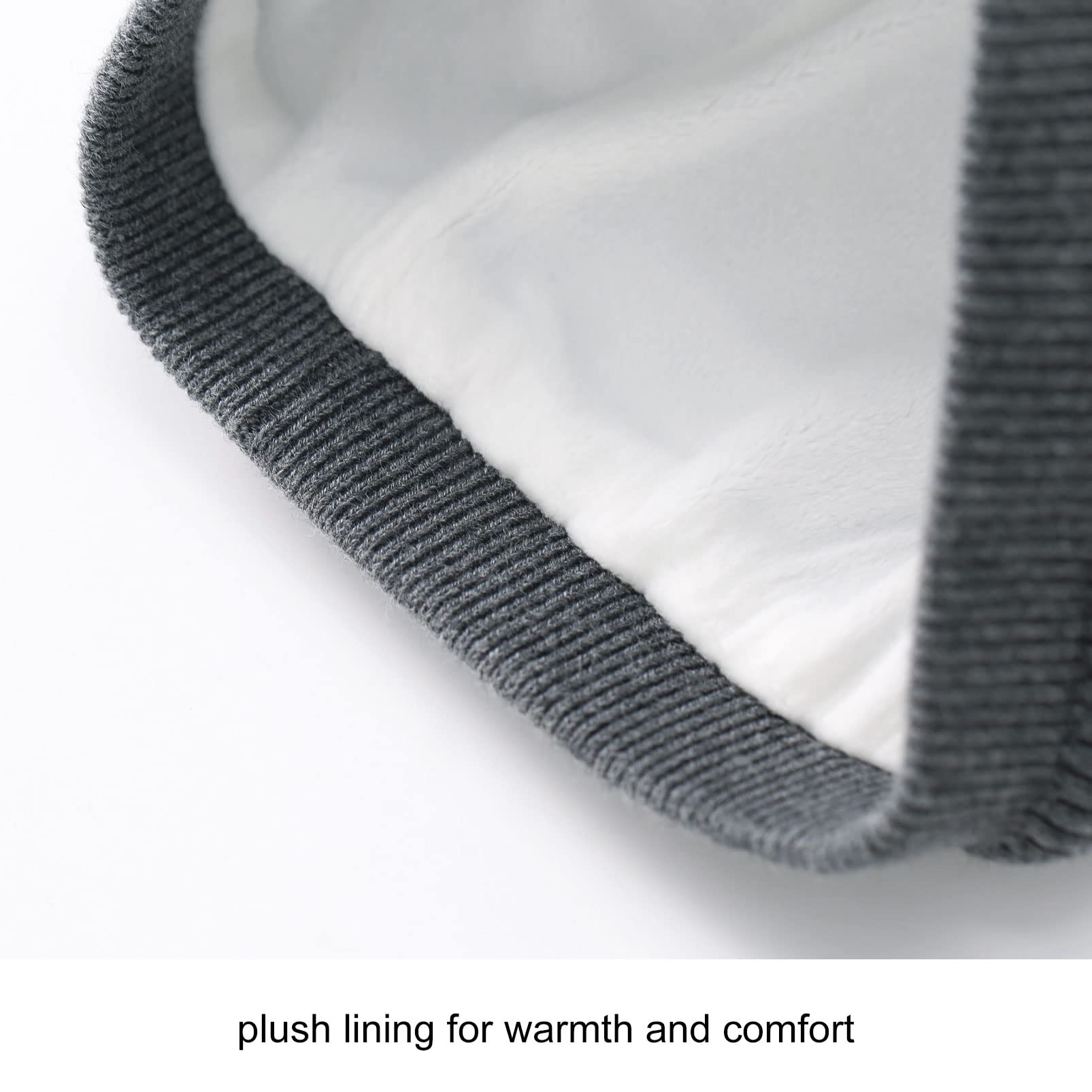 pureborn Baby Girls Winter Leggings Thick Fleece Lined Elastic Tights Warm Pants 12-24 Months Dark Grey