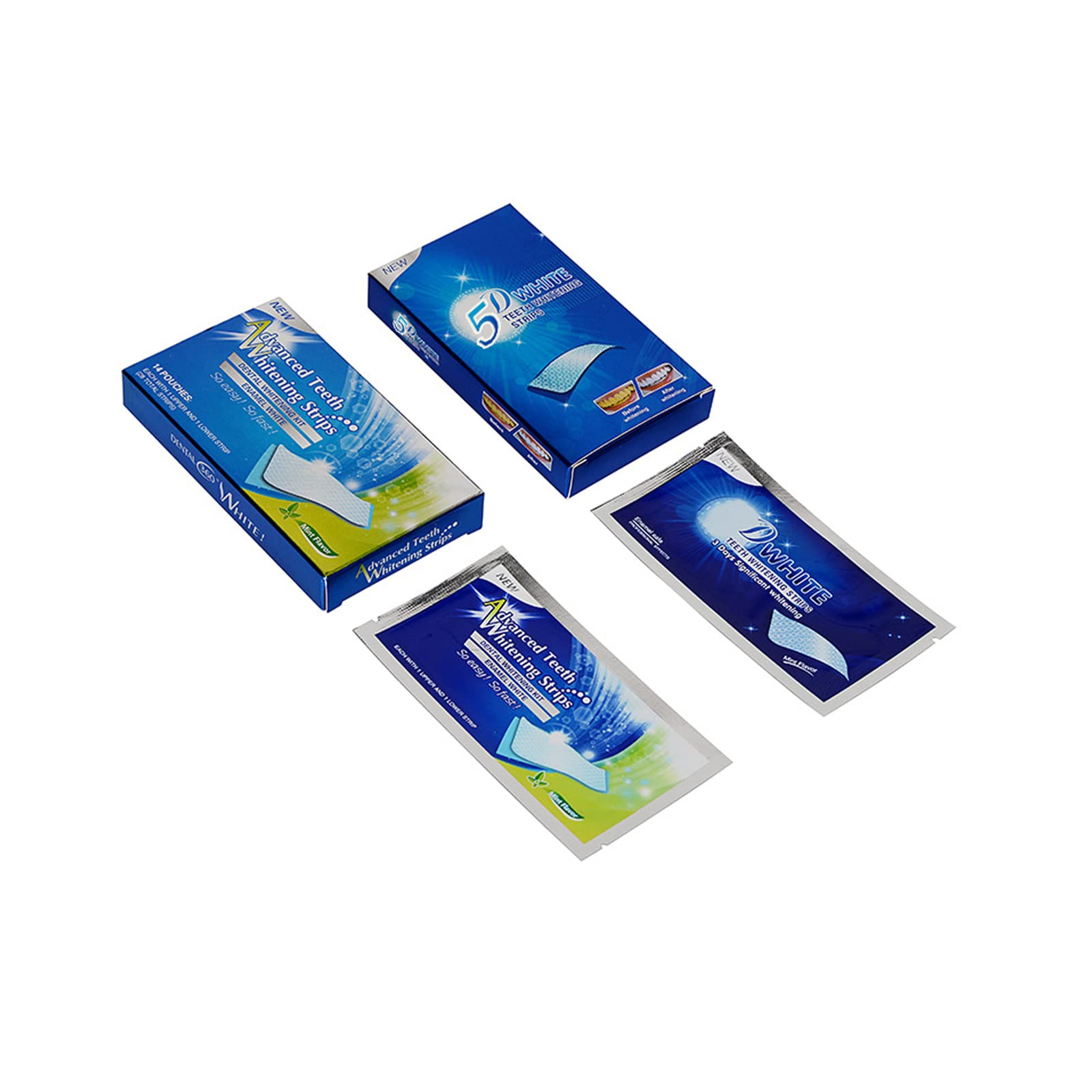 Teeth Whitening Strips 21 Treatments - The Harm - Dentist Formulated and Non-Toxic -