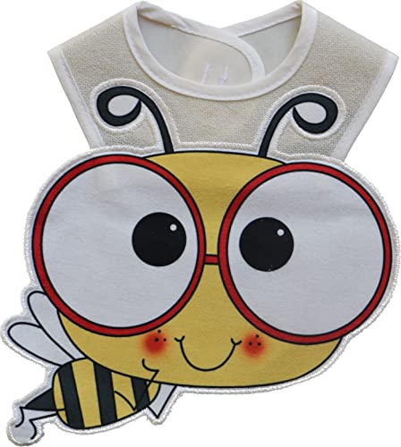 Teething, Drooling, Protective Animal Figure Bibs Set For Babies 7 Pack